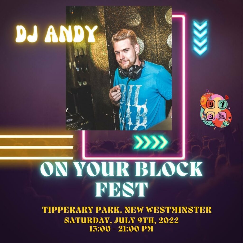 Versatile DJ in Vancouver, British Columbia - DJ Andy Murphy